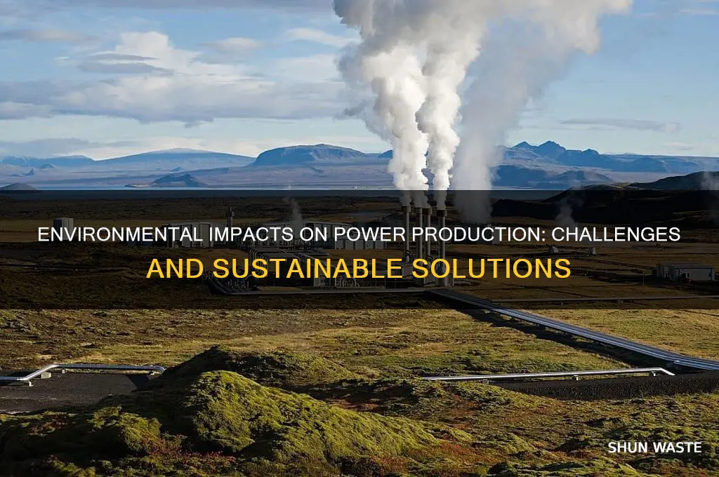 Environmental Impacts On Power Production: Challenges And Sustainable ...