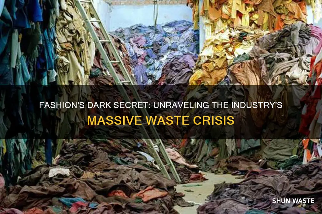 Fashion's Dark Secret: Unraveling The Industry's Massive Waste Crisis ...
