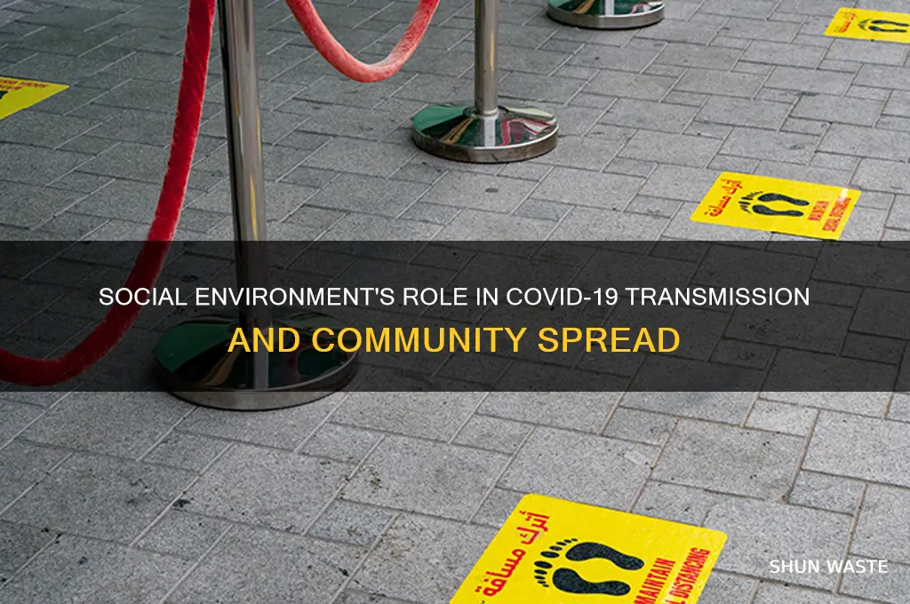 Social Environment's Role In Covid-19 Transmission And Community Spread ...