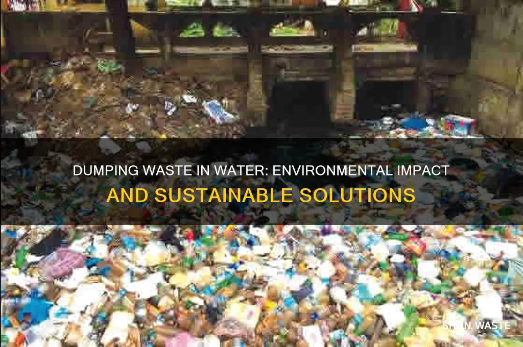 Dumping Waste In Water: Environmental Impact And Sustainable Solutions ...