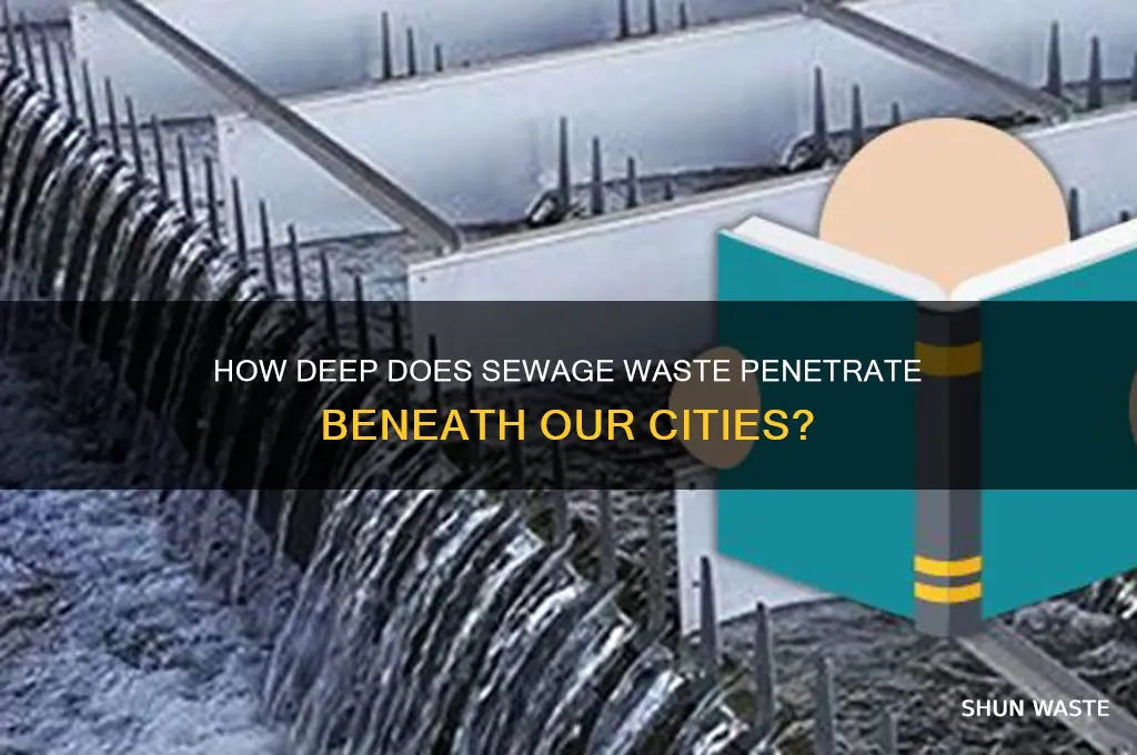 How Deep Does Sewage Waste Penetrate Beneath Our Cities? | ShunWaste