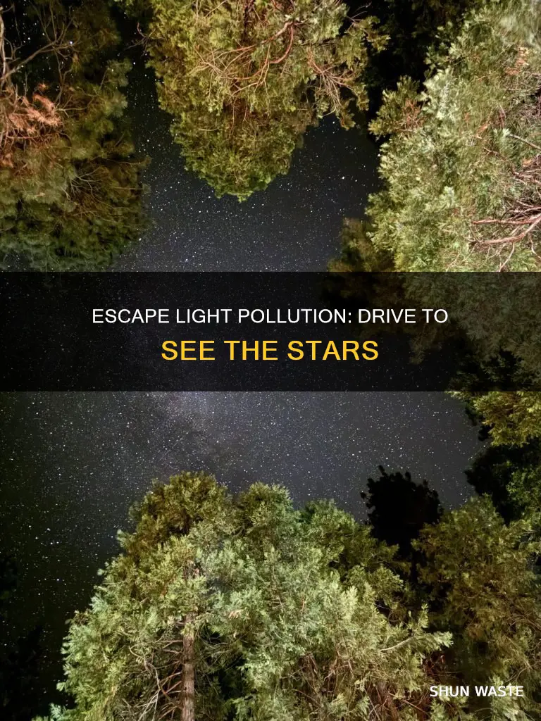 Escape Light Pollution: Drive To See The Stars | ShunWaste
