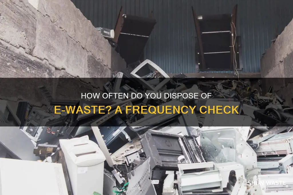 How Often Do You Dispose Of E-Waste? A Frequency Check | ShunWaste