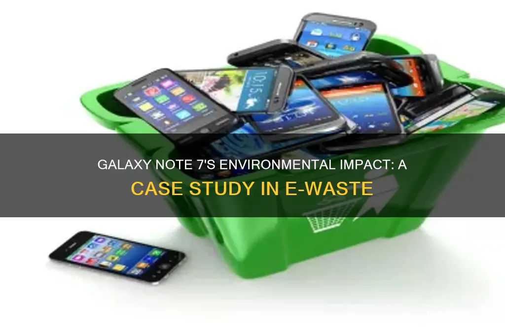 Galaxy Note 7'S Environmental Impact: A Case Study In E-Waste | ShunWaste