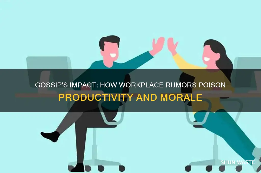 Gossip's Impact: How Workplace Rumors Poison Productivity And Morale ...