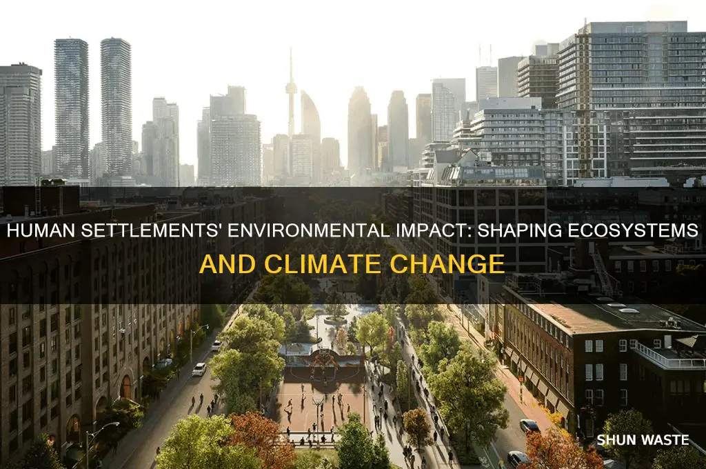 Human Settlements' Environmental Impact: Shaping Ecosystems And Climate ...