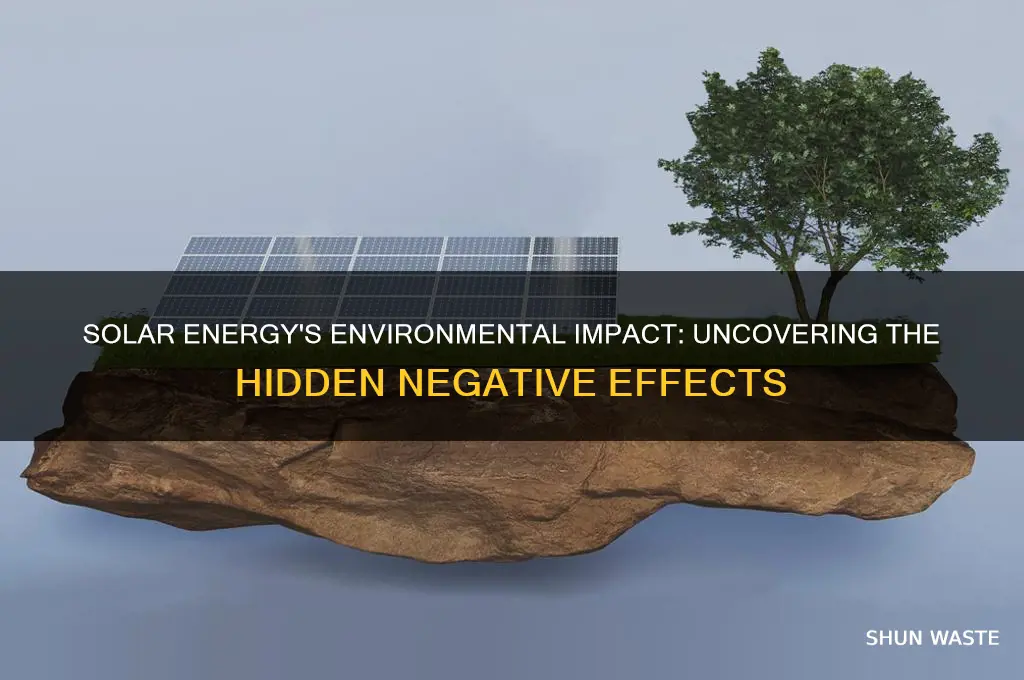 Solar Energy's Environmental Impact: Uncovering The Hidden Negative ...