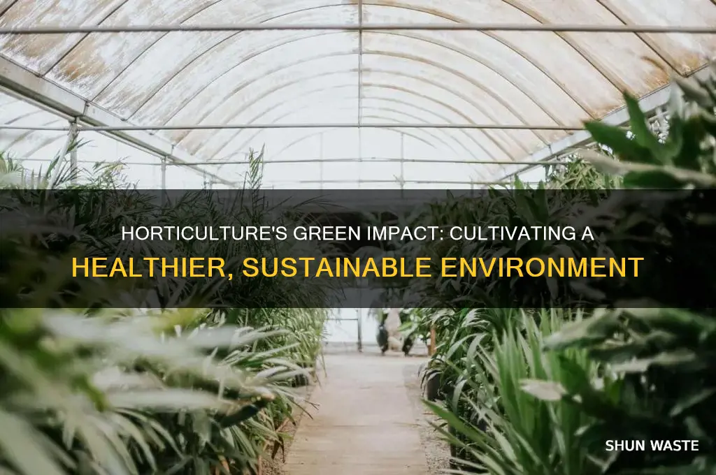 Horticulture's Green Impact: Cultivating A Healthier, Sustainable ...