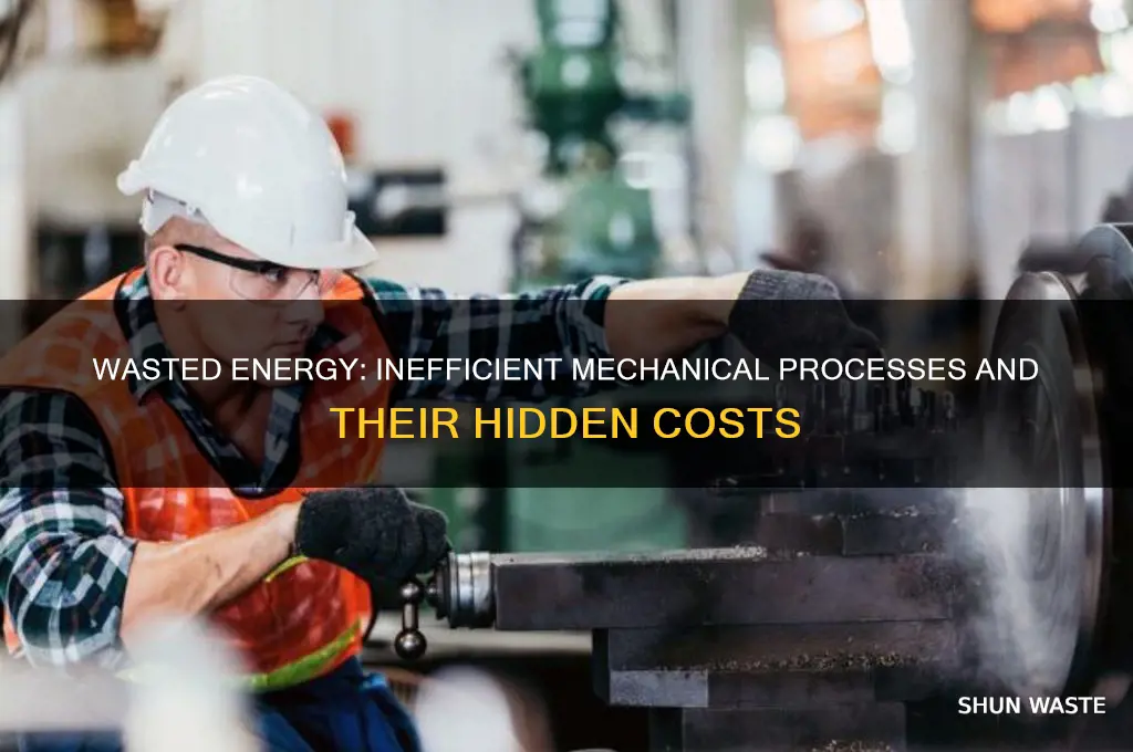 Wasted Energy: Inefficient Mechanical Processes And Their Hidden Costs ...