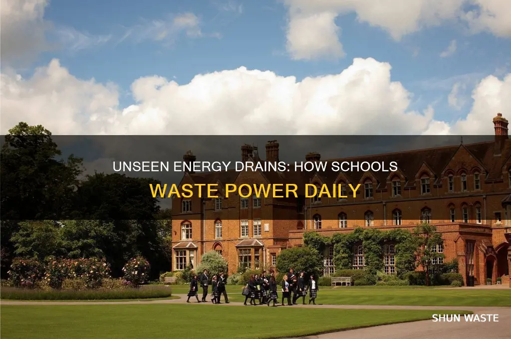 Unseen Energy Drains: How Schools Waste Power Daily | ShunWaste
