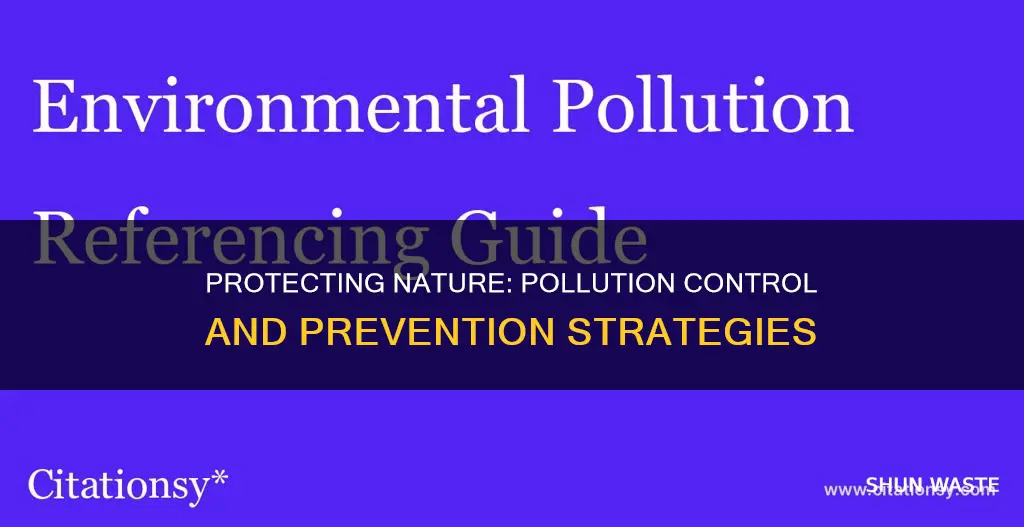 Protecting Nature: Pollution Control And Prevention Strategies | ShunWaste