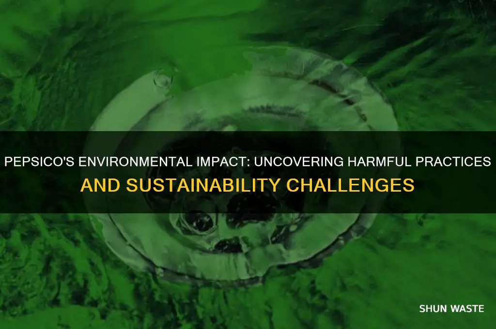 Pepsico's Environmental Impact: Uncovering Harmful Practices And ...