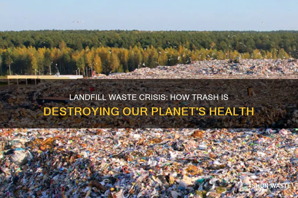 Landfill Waste Crisis: How Trash Is Destroying Our Planet's Health ...