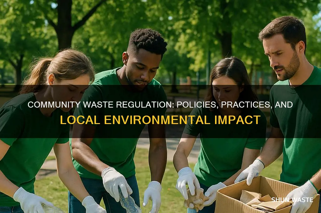 Community Waste Regulation: Policies, Practices, And Local ...