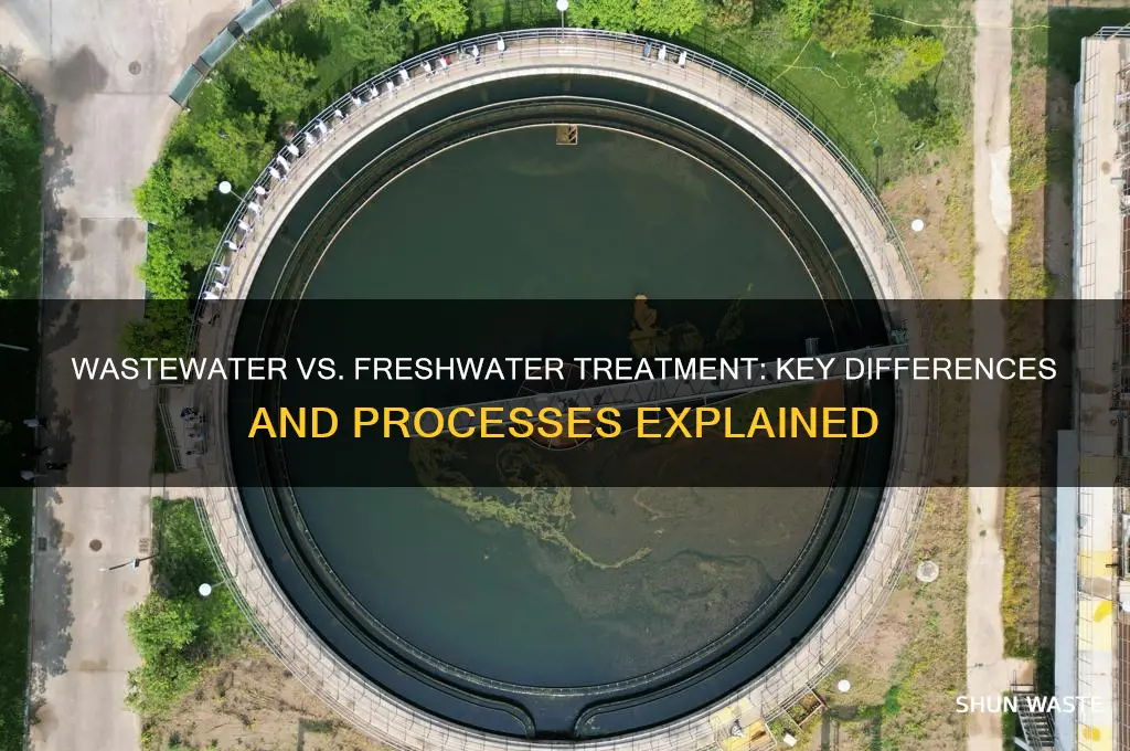Wastewater Vs. Freshwater Treatment: Key Differences And Processes ...