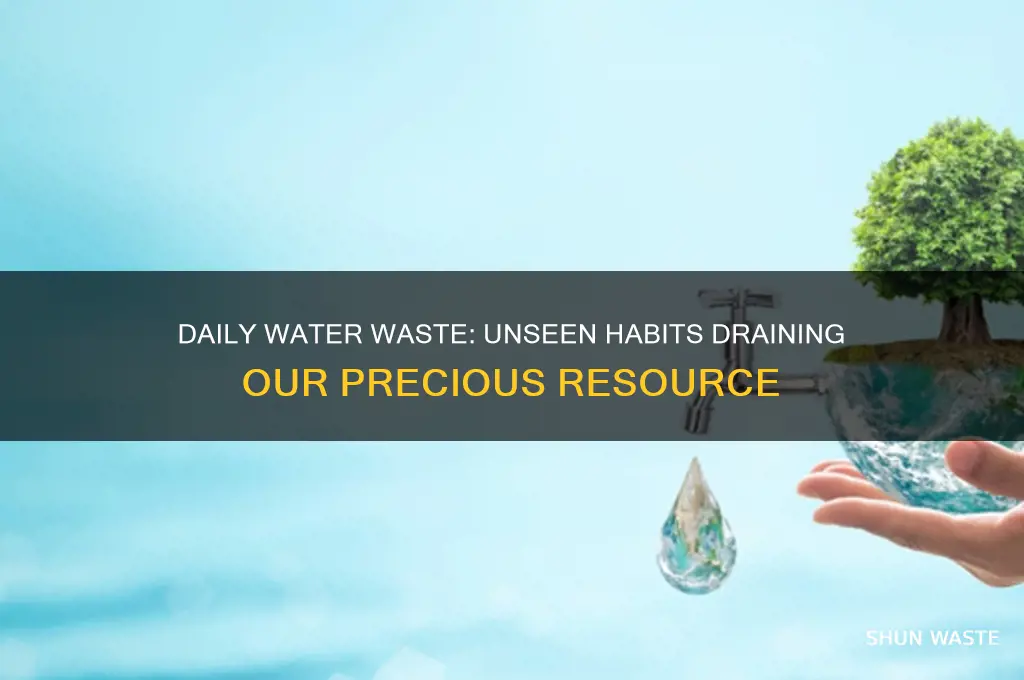 Daily Water Waste: Unseen Habits Draining Our Precious Resource | ShunWaste