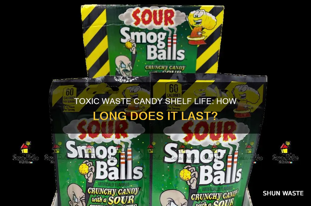 Toxic Waste Candy Shelf Life: How Long Does It Last? | ShunWaste