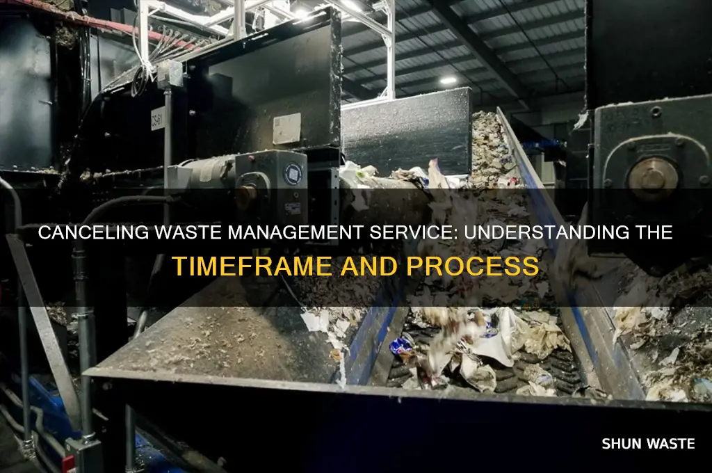 Canceling Waste Management Service: Understanding The Timeframe And ...