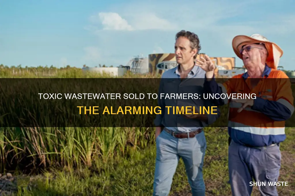 Toxic Wastewater Sold To Farmers: Uncovering The Alarming Timeline ...