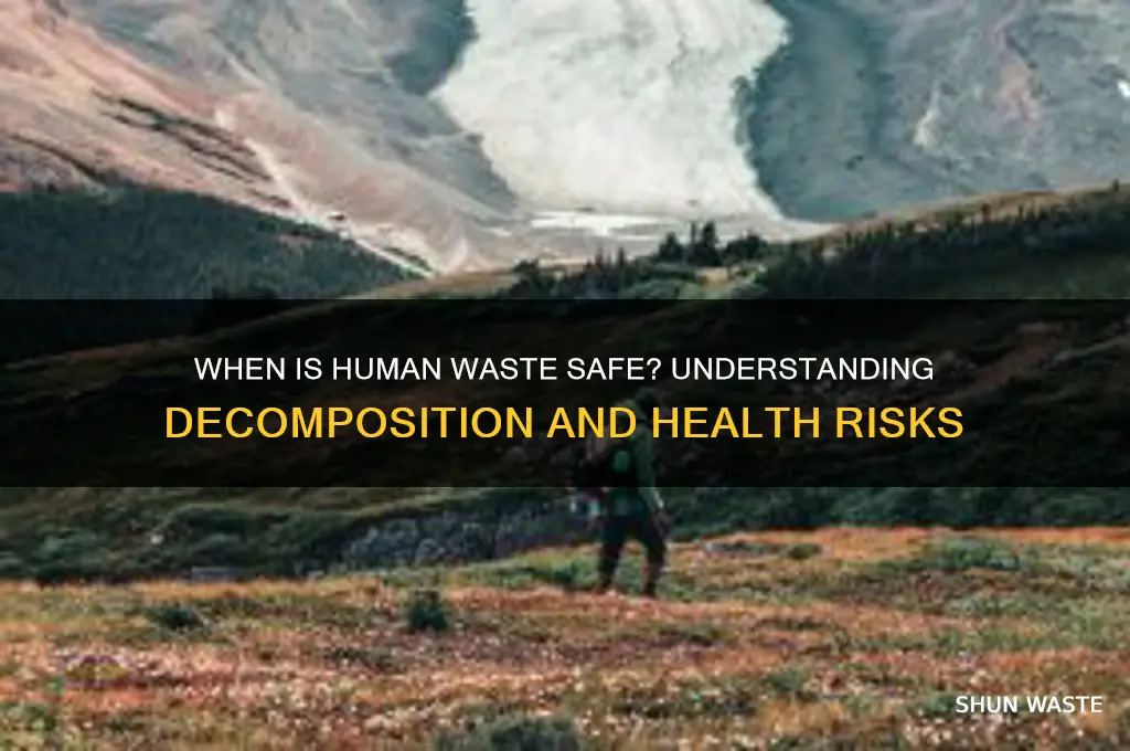 When Is Human Waste Safe? Understanding Decomposition And Health Risks ...