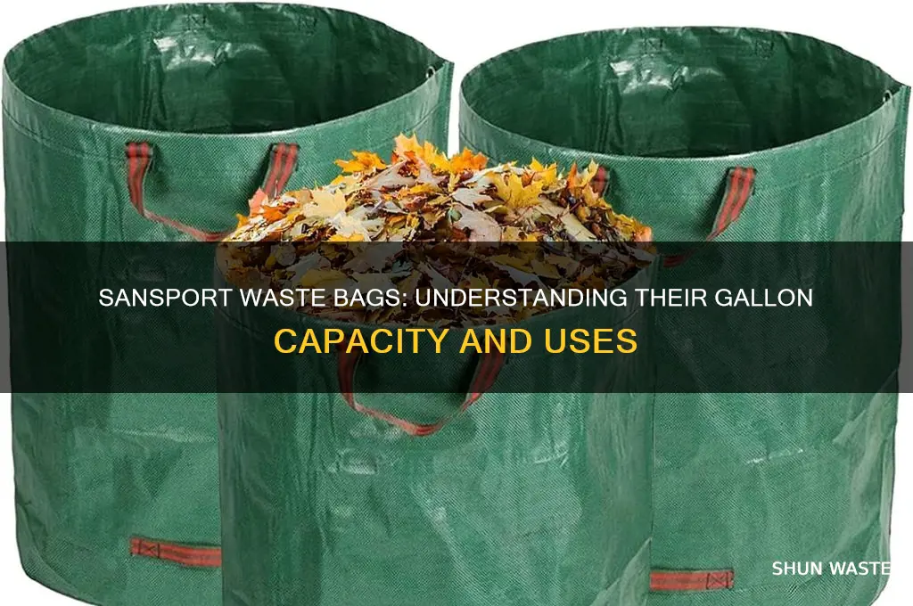 Sansport Waste Bags: Understanding Their Gallon Capacity And Uses ...