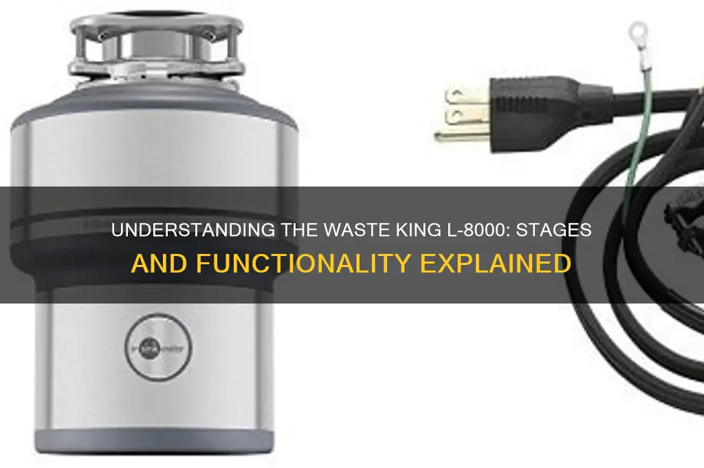 Understanding The Waste King L-8000: Stages And Functionality Explained ...