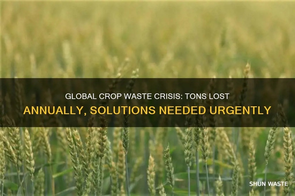 Global Crop Waste Crisis: Tons Lost Annually, Solutions Needed Urgently ...
