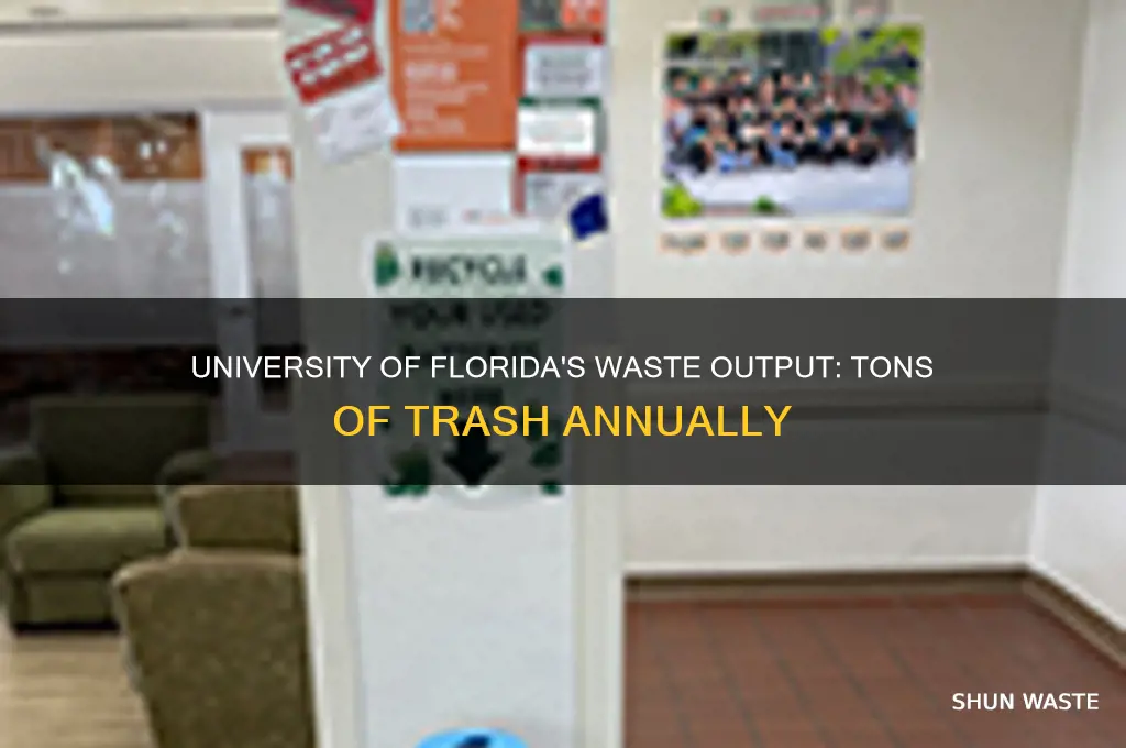 University Of Florida's Waste Output: Tons Of Trash Annually | ShunWaste
