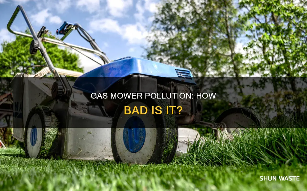 Gas Mower Pollution: How Bad Is It? | ShunWaste
