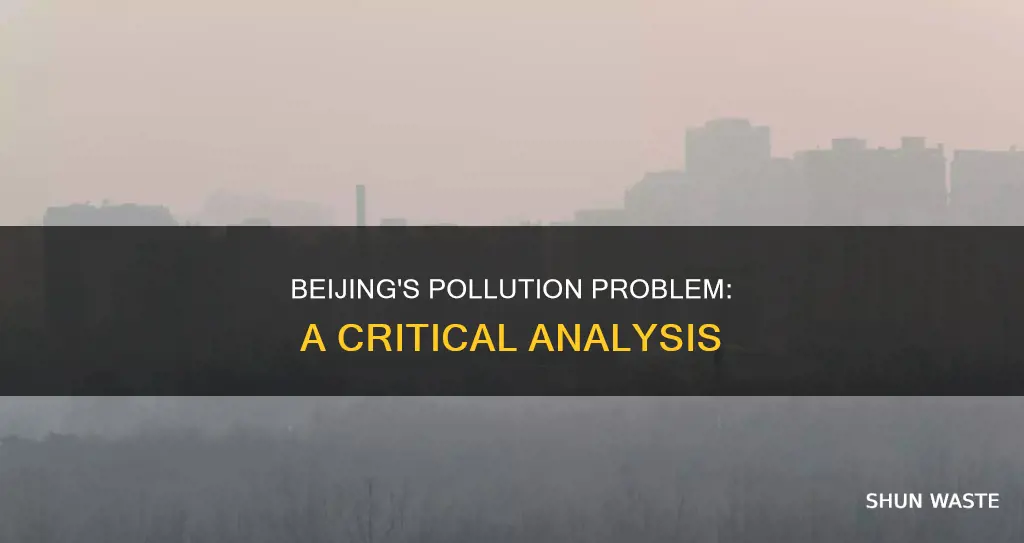 Beijing's Pollution Problem: A Critical Analysis | ShunWaste