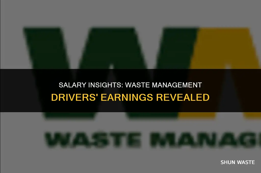 Salary Insights: Waste Management Drivers' Earnings Revealed | ShunWaste