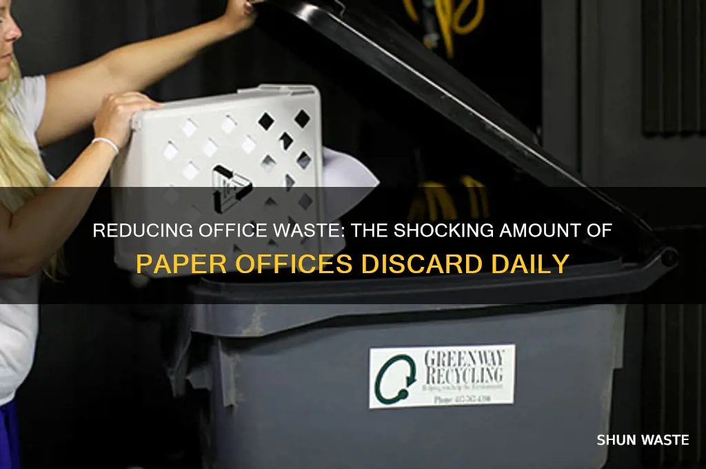 Reducing Office Waste: The Shocking Amount Of Paper Offices Discard ...