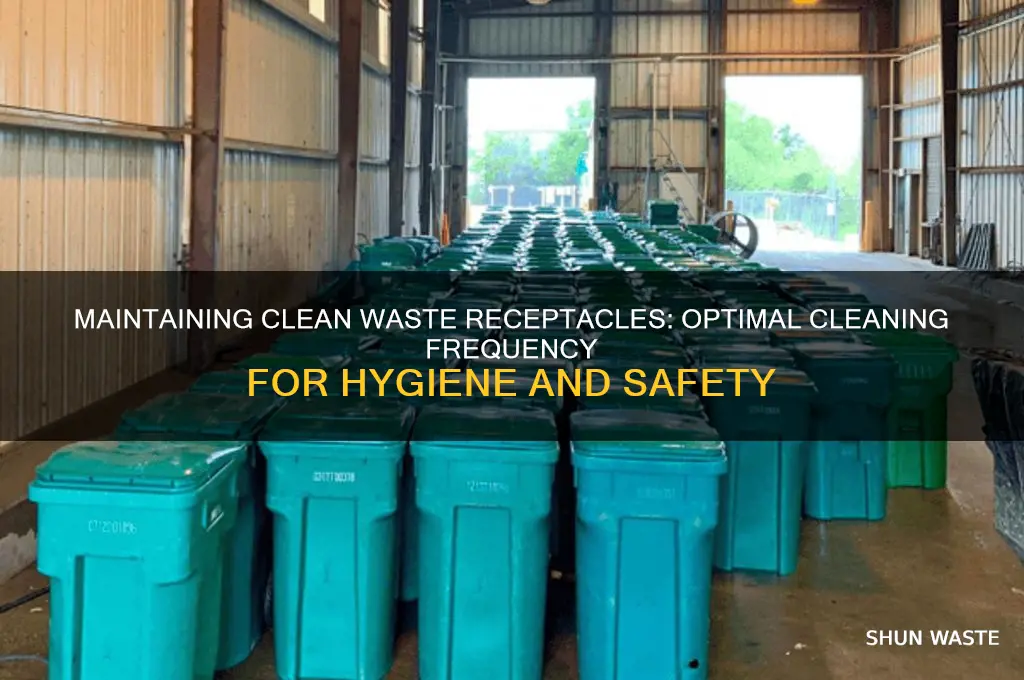 Maintaining Clean Waste Receptacles: Optimal Cleaning Frequency For ...