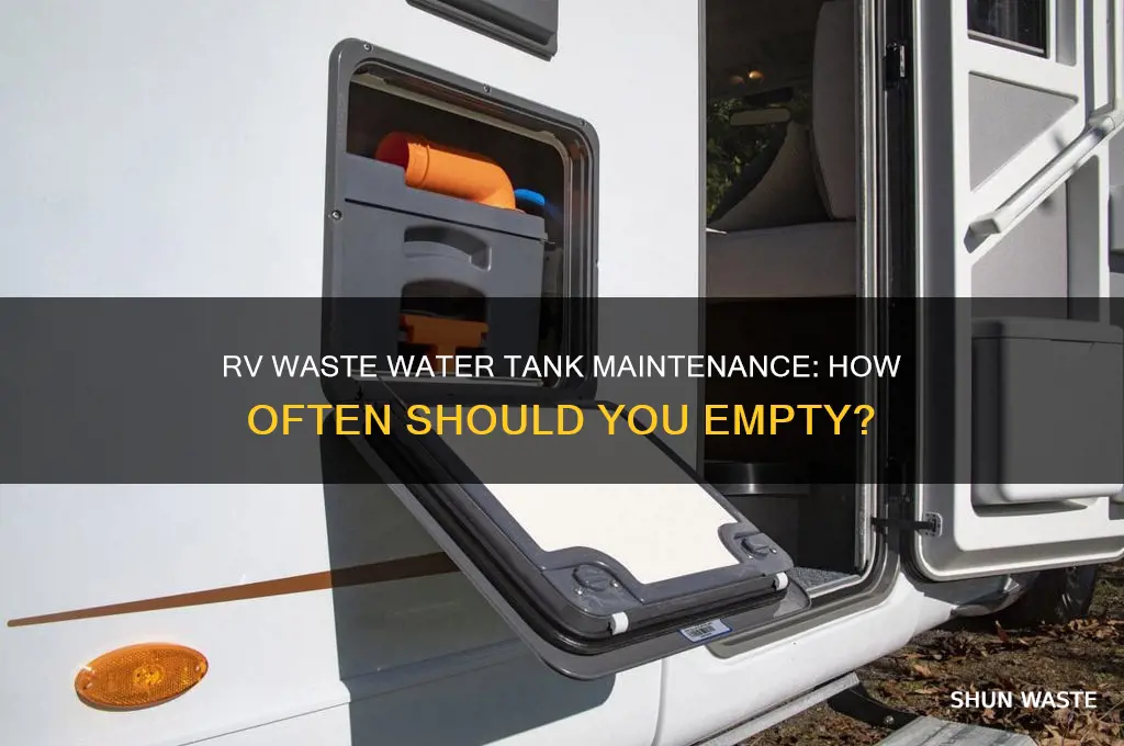 Rv Waste Water Tank Maintenance: How Often Should You Empty? | ShunWaste