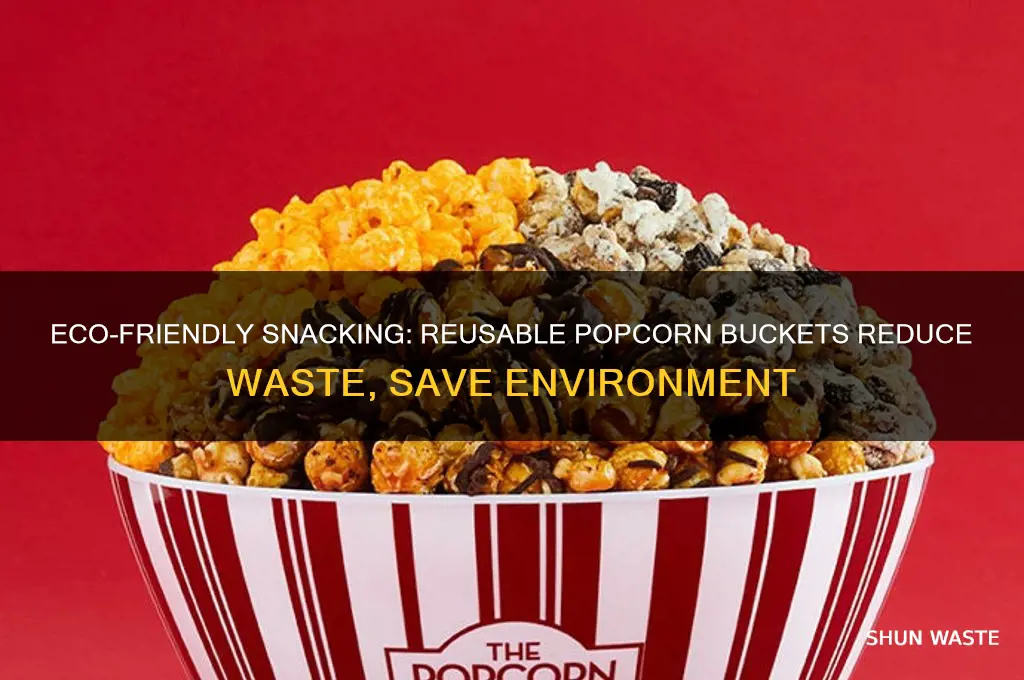 Eco-Friendly Snacking: Reusable Popcorn Buckets Reduce Waste, Save ...
