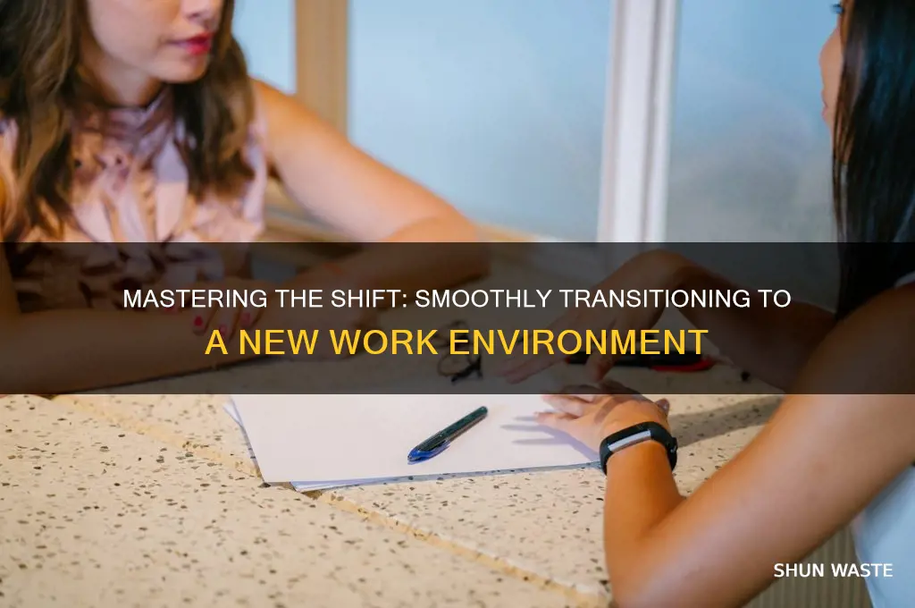 Mastering The Shift: Smoothly Transitioning To A New Work Environment ...