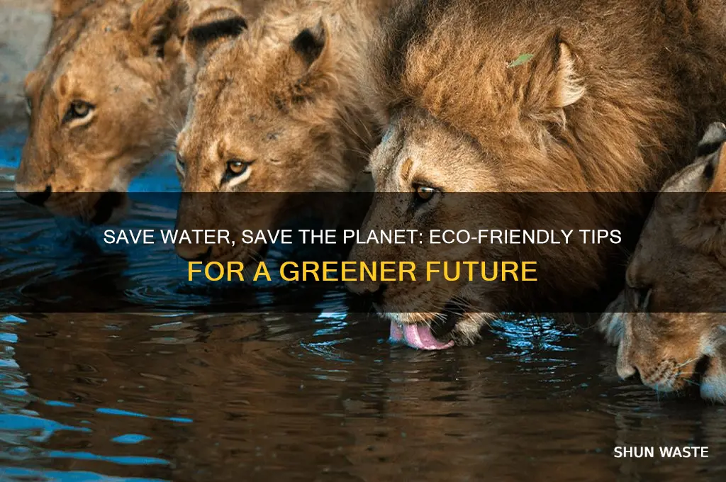 Save Water, Save The Planet: Eco-Friendly Tips For A Greener Future ...