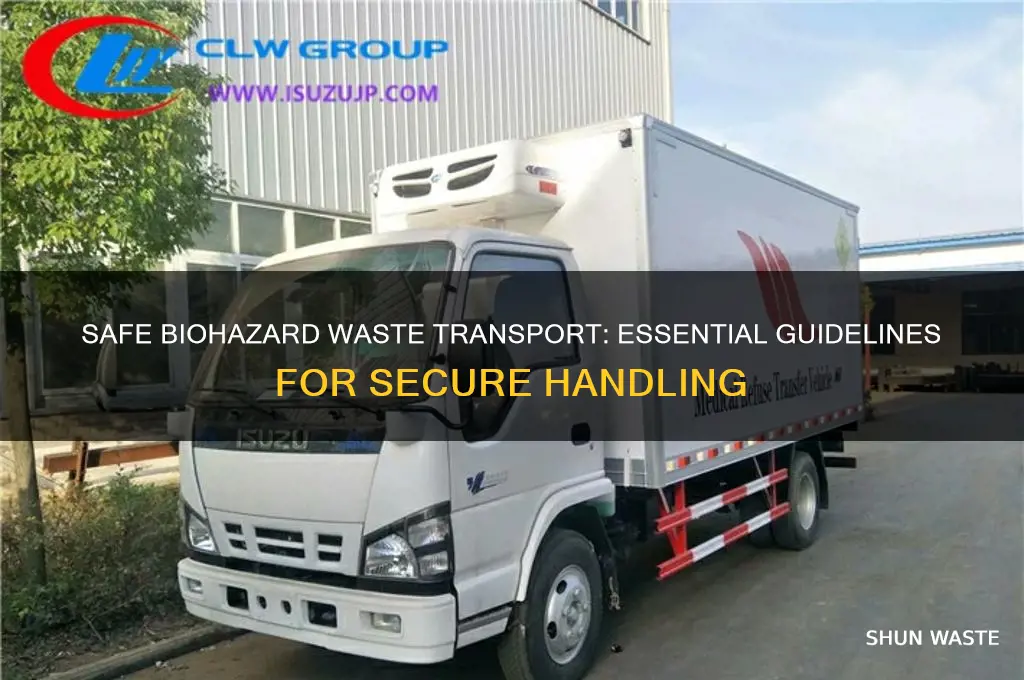 Safe Biohazard Waste Transport: Essential Guidelines For Secure ...