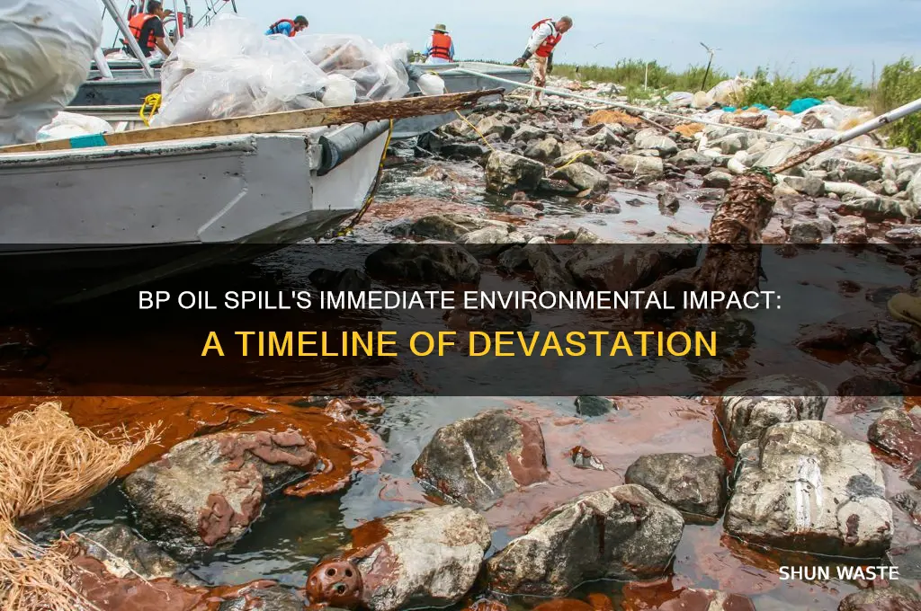 Bp Oil Spill's Immediate Environmental Impact: A Timeline Of ...