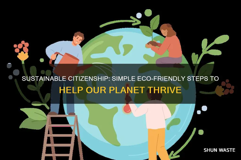 Sustainable Citizenship: Simple Eco-Friendly Steps To Help Our Planet ...