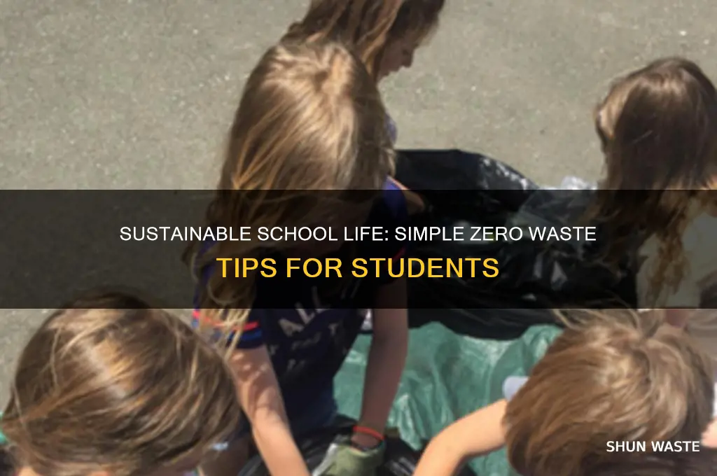 Sustainable School Life: Simple Zero Waste Tips For Students | ShunWaste