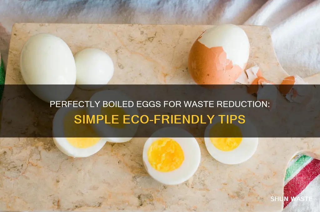 Perfectly Boiled Eggs For Waste Reduction: Simple Eco-Friendly Tips ...