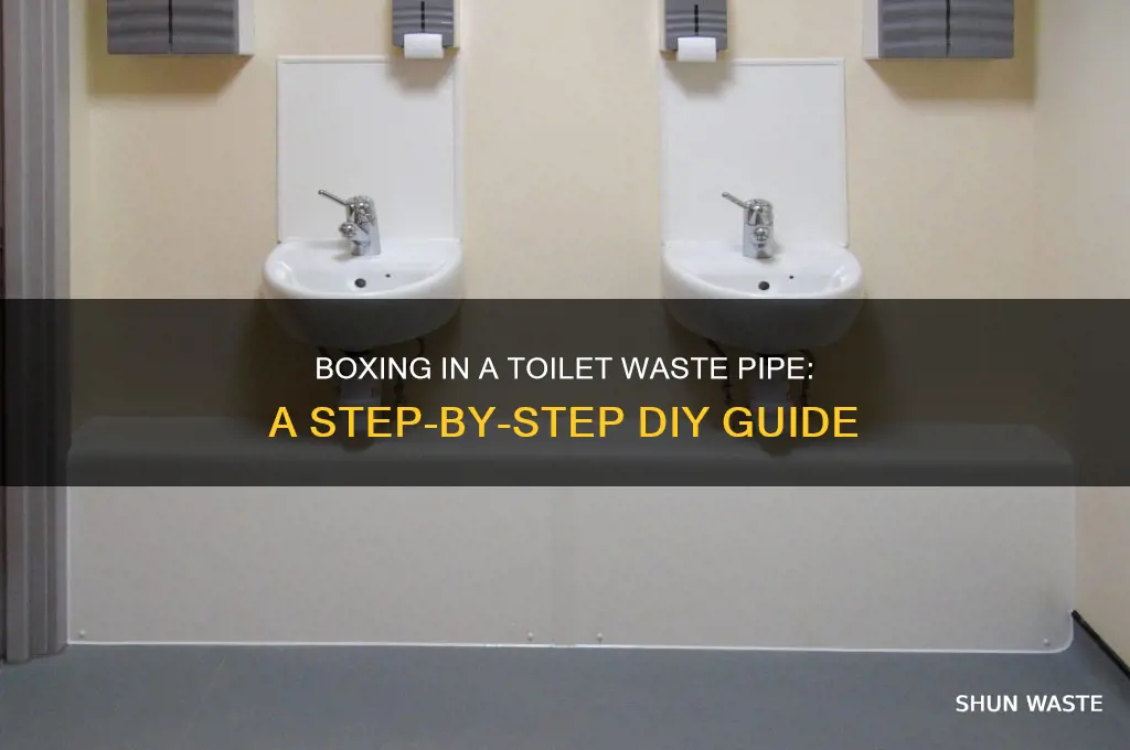 Boxing In A Toilet Waste Pipe: A Step-By-Step Diy Guide | ShunWaste