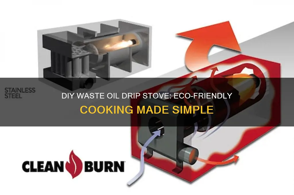 Diy Waste Oil Drip Stove: Eco-Friendly Cooking Made Simple | ShunWaste
