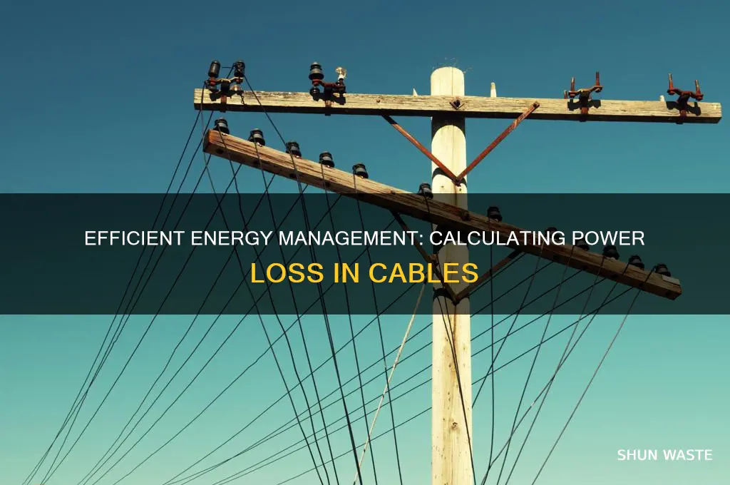Efficient Energy Management: Calculating Power Loss In Cables | ShunWaste