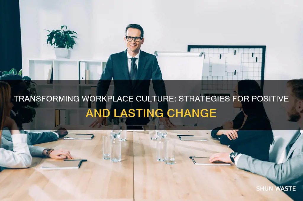 Transforming Workplace Culture: Strategies For Positive And Lasting ...