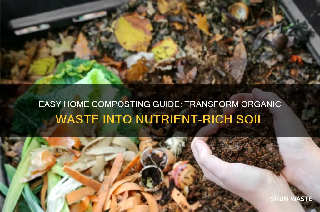 Easy Home Composting Guide: Transform Organic Waste Into Nutrient-Rich ...