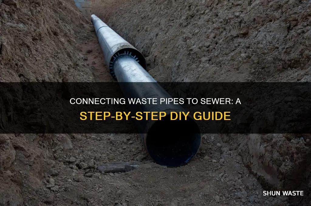 Connecting Waste Pipes To Sewer: A Step-By-Step Diy Guide | ShunWaste