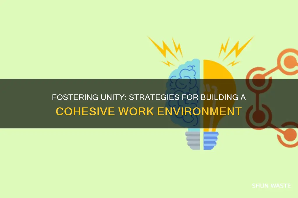 Fostering Unity: Strategies For Building A Cohesive Work Environment ...