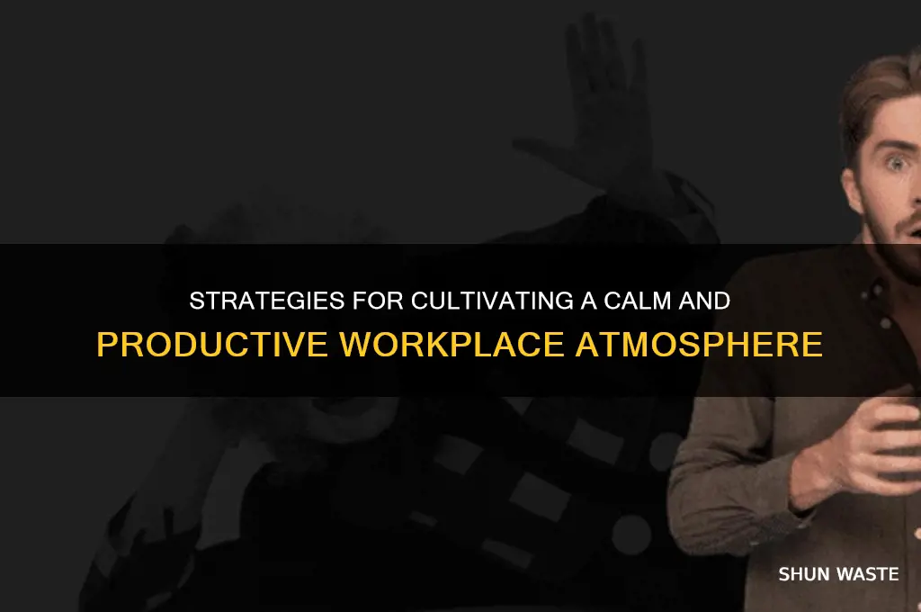Strategies For Cultivating A Calm And Productive Workplace Atmosphere ...